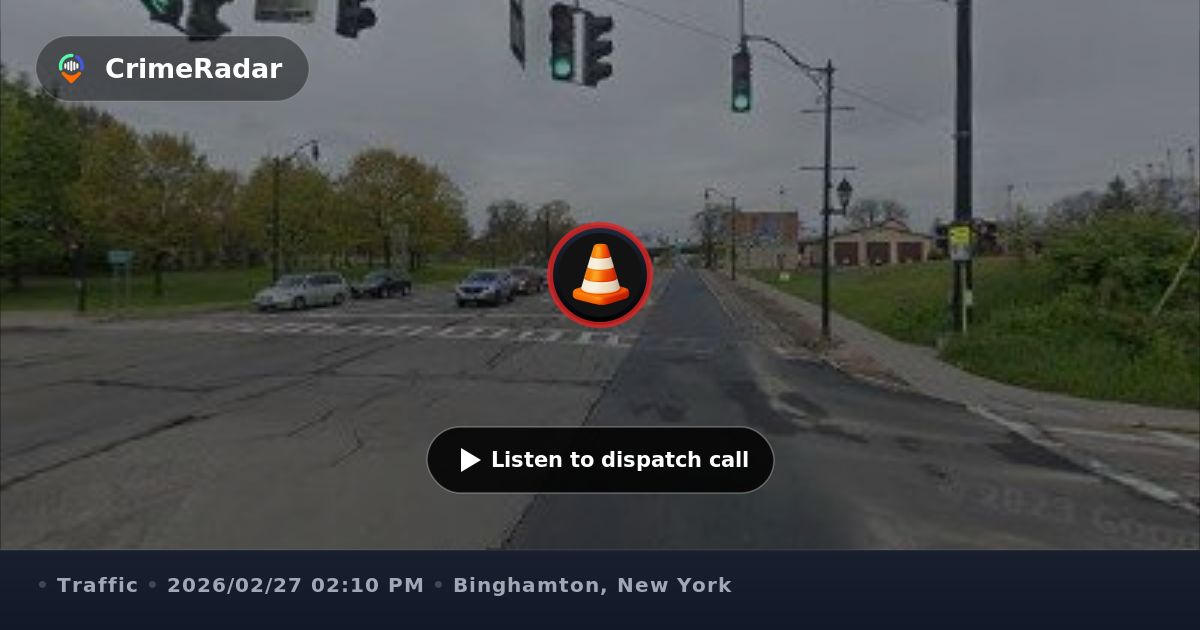 Two-car crash on Court Street injures one person, Binghamton NY ...