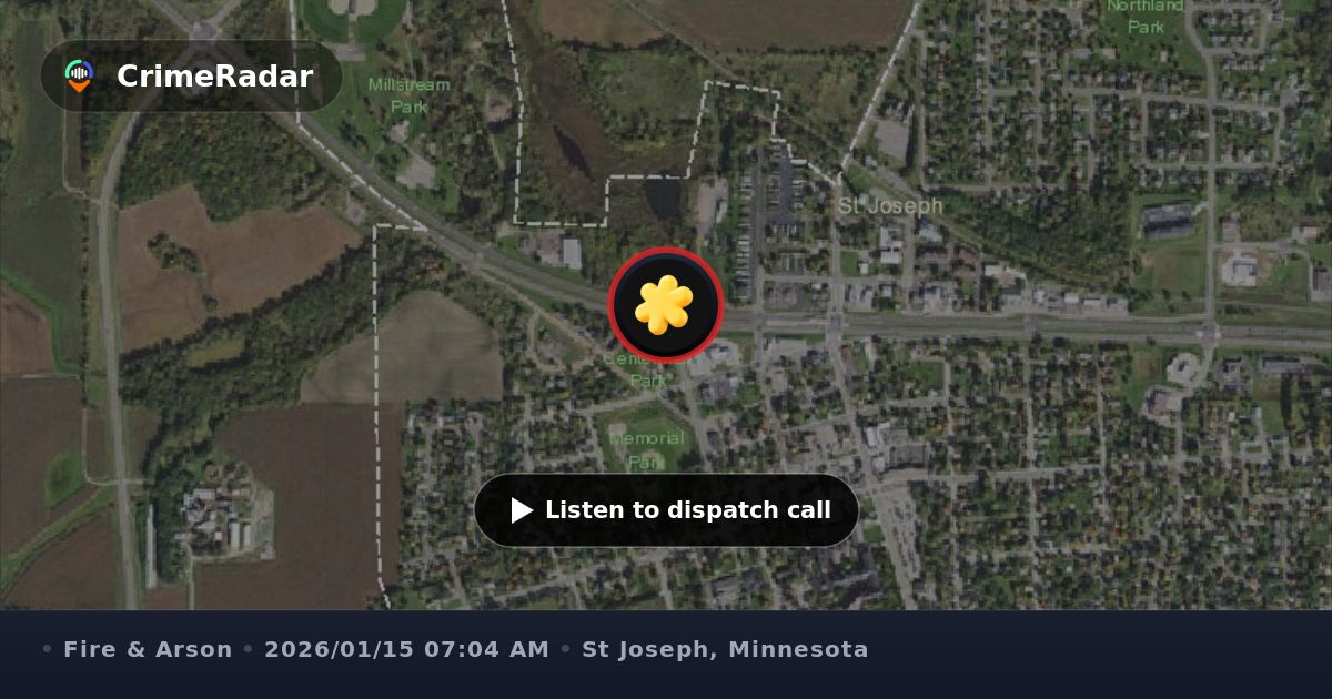 Smoke spotted near Minnesota St building, St Joseph MN | CrimeRadar