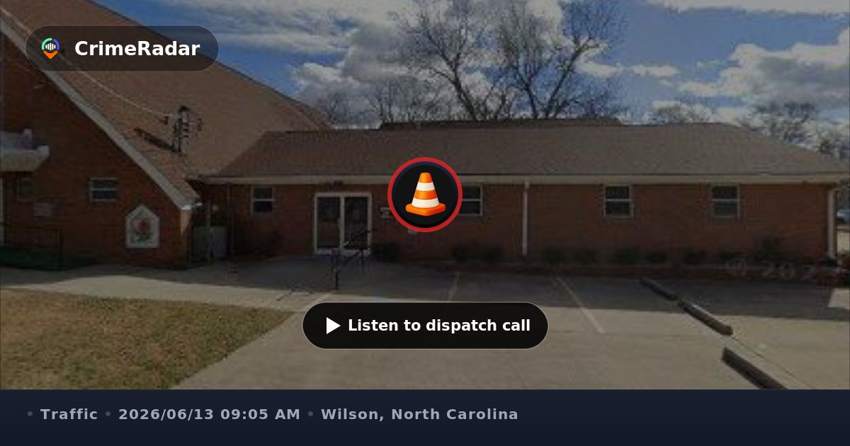 Traffic stop in front of St. Rose Church, Wilson NC | CrimeRadar