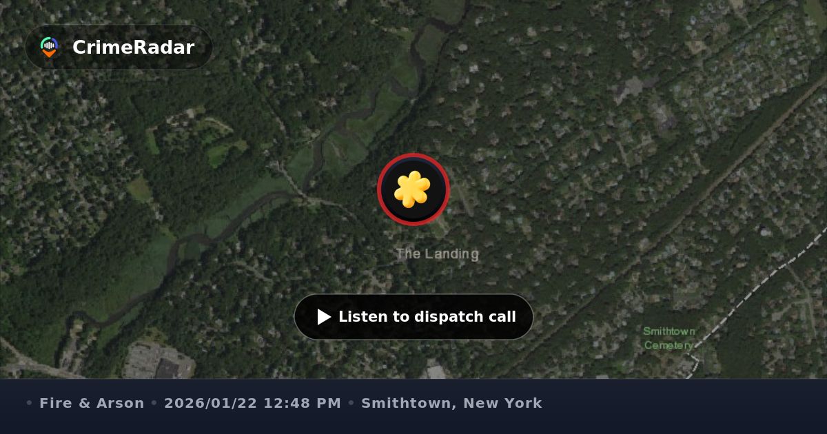 Fire alarm sounds at Smithtown restaurant, Smithtown NY | CrimeRadar