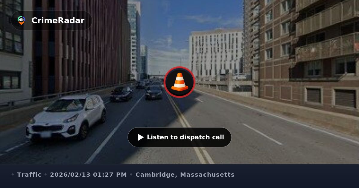 Hit-and-run reported on Gilmore Bridge, Cambridge MA | CrimeRadar
