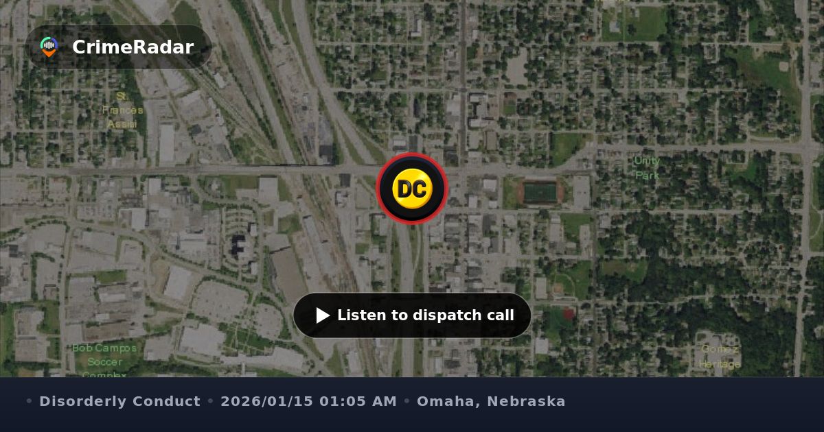 Possible disturbance near South 22nd Court, Omaha NE | CrimeRadar