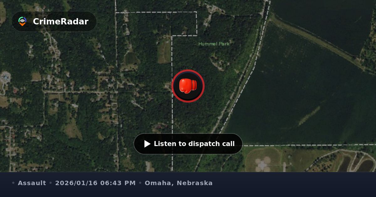 Possible disturbance near Oak Ridge and 34th Ave, Omaha NE | CrimeRadar