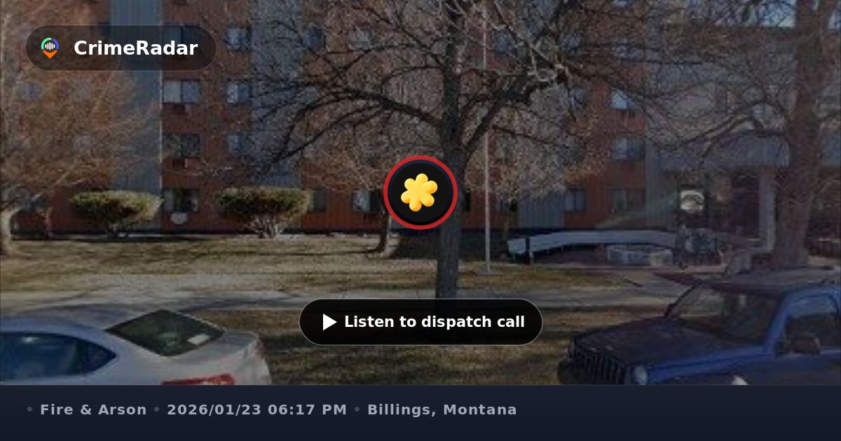 Fire alarm activation at Prairie Towers, Billings MT | CrimeRadar