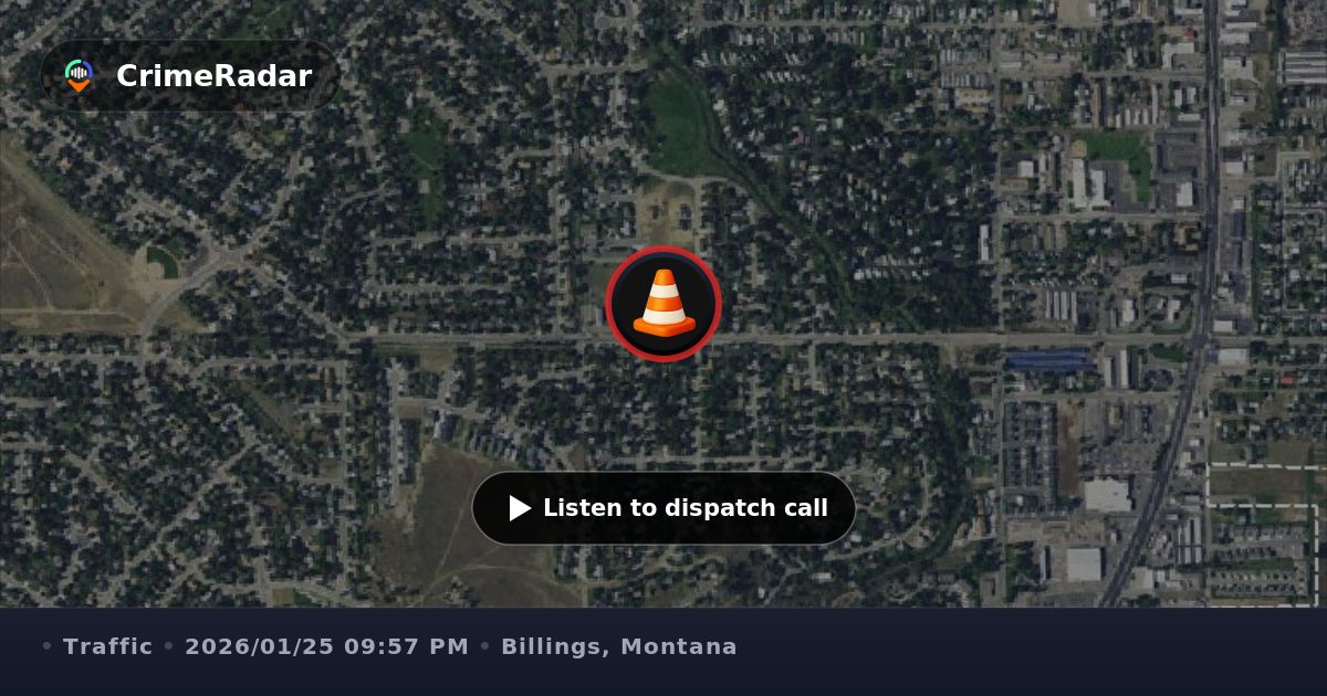 Vehicle hits tree on Nutter Boulevard, Billings MT | CrimeRadar