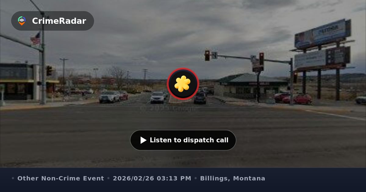 Loose dog reported on Lake Elmo Drive, Billings MT | CrimeRadar