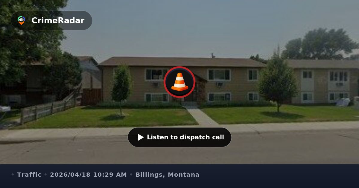 Pedestrian injured in crash on Monad Road, Billings MT | CrimeRadar