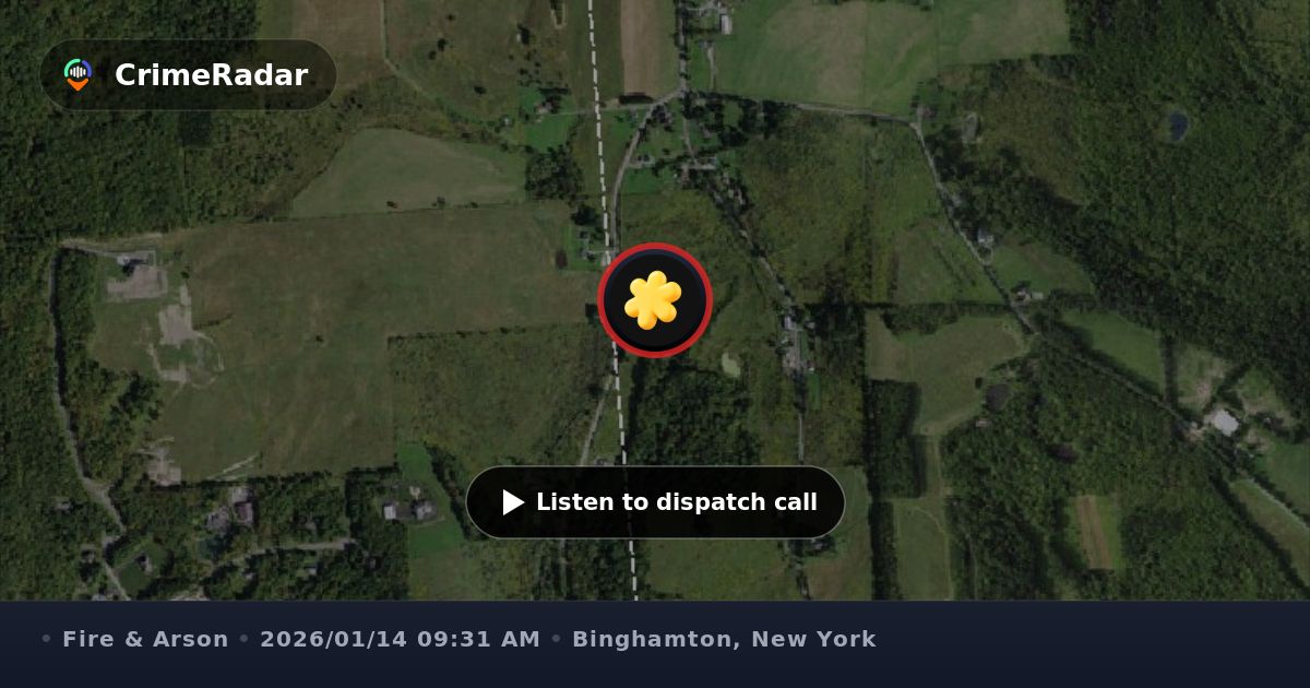 Barn fire near Pierce Creek Rd confirmed as controlled burn, Binghamton ...