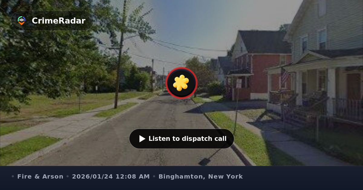 Fire crews check possible apartment smoke on Munsell St, Binghamton NY ...