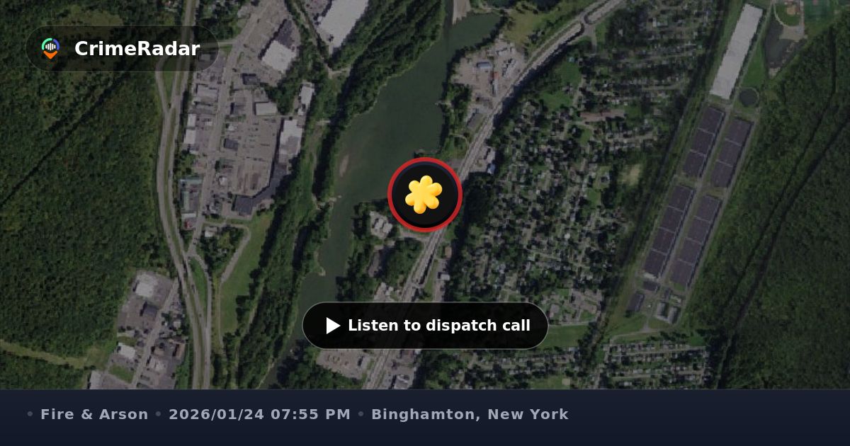 Fire crews respond to possible blaze near Chenango St, Binghamton NY ...