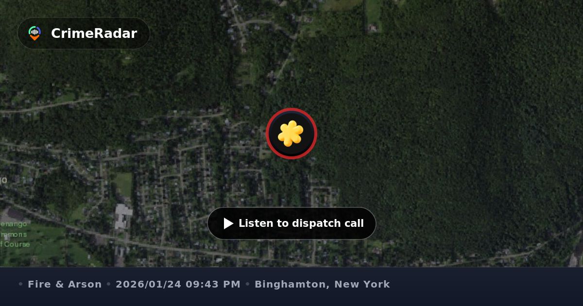 Fire crews battle house blaze on Poplar Hill Road, Binghamton NY ...