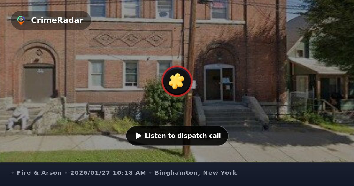 Sprinkler system triggers alarm at Chenango St building, Binghamton NY ...