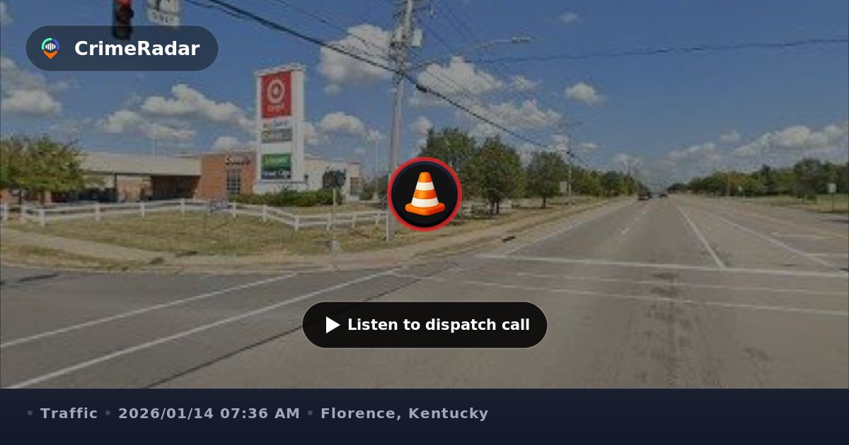 Injury crash near Houston Rd and Hansel Ave, Florence KY | CrimeRadar