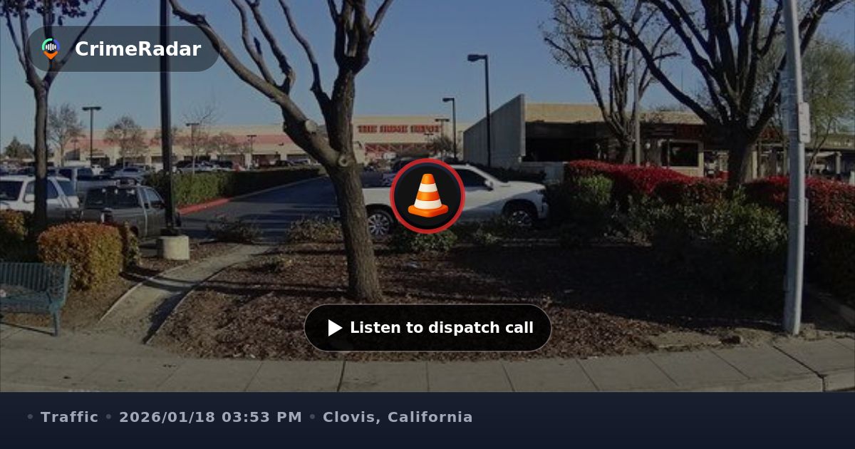 Traffic units track possible pursuit near Shaw Ave, Clovis CA | CrimeRadar