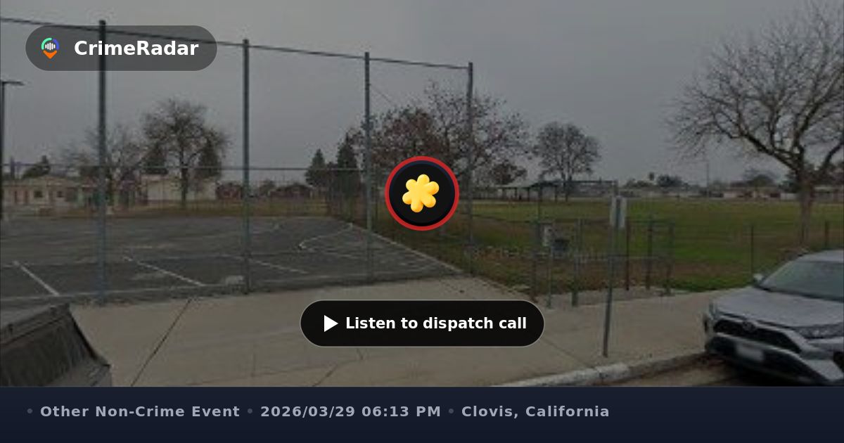 Loose German Shepherd on school campus, Clovis CA | CrimeRadar