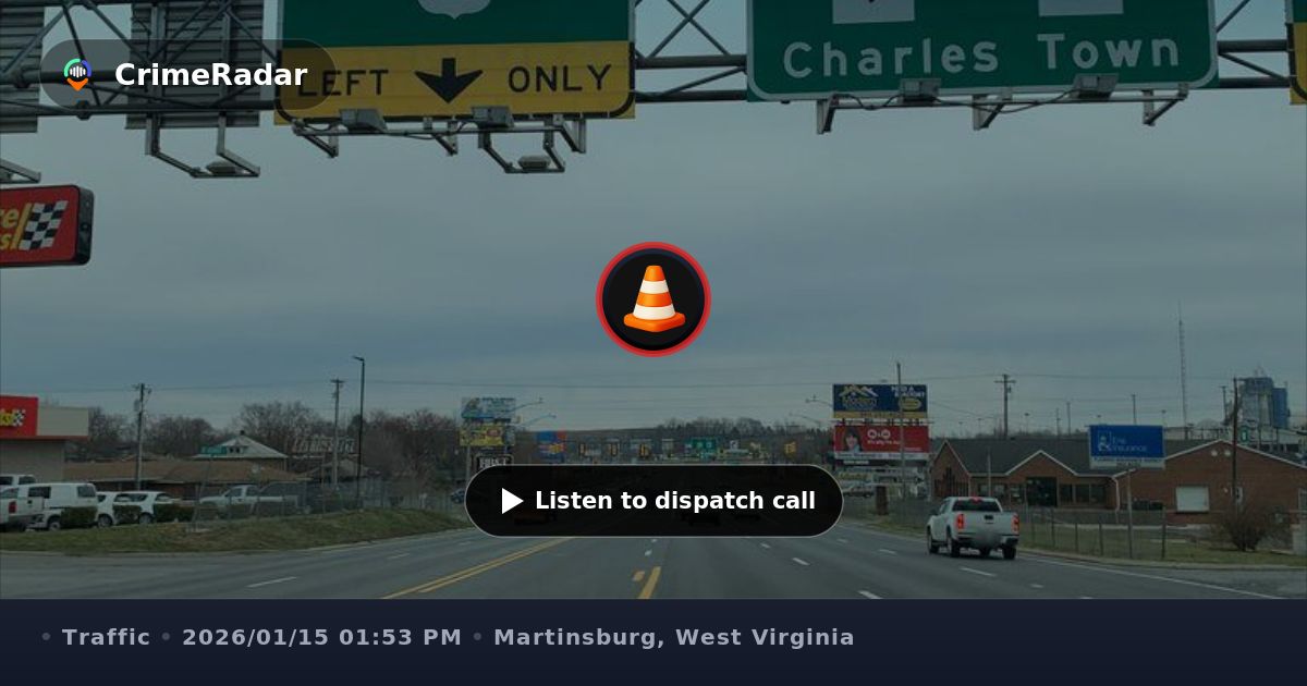 Traffic accident with possible injury near Apple Harvest Dr ...