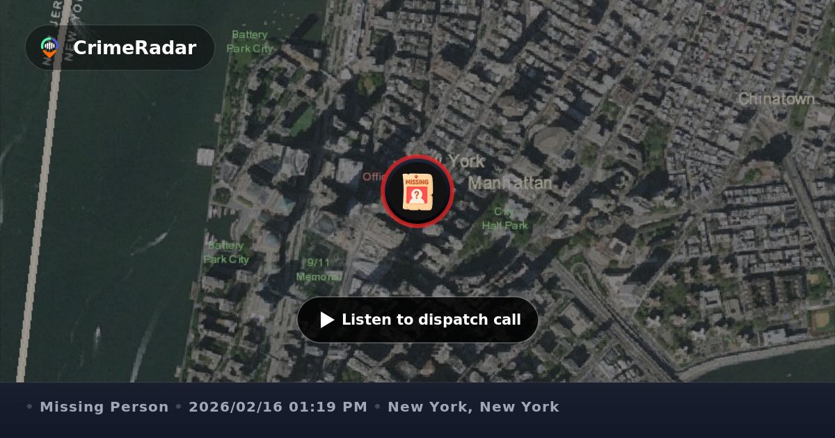 Level one search for missing 15-year-old boy, New York NY | CrimeRadar