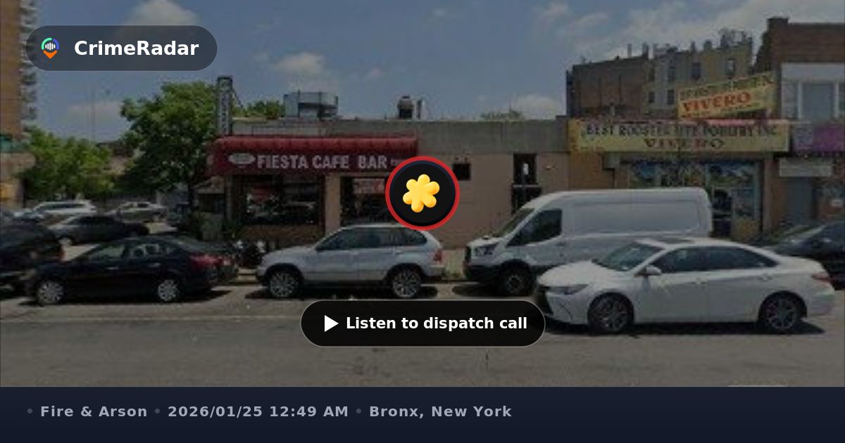 Fire crews respond to possible house blaze on Third Ave, Bronx NY ...