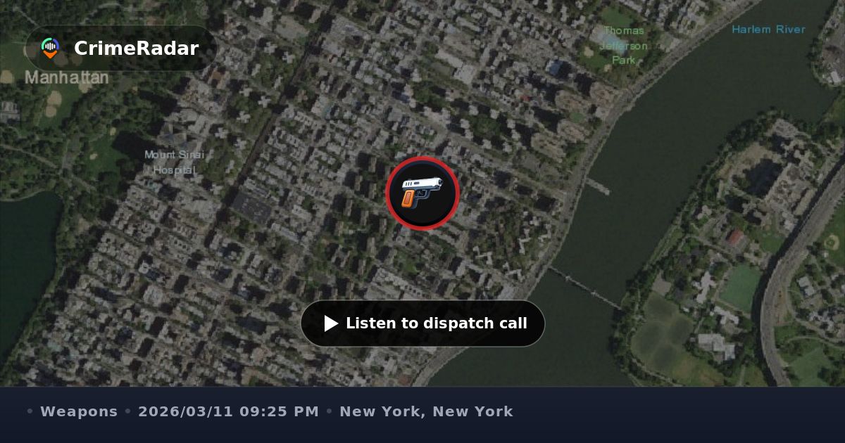 Confirmed shots fired near East 102nd Street; Level 1 mobilization ...