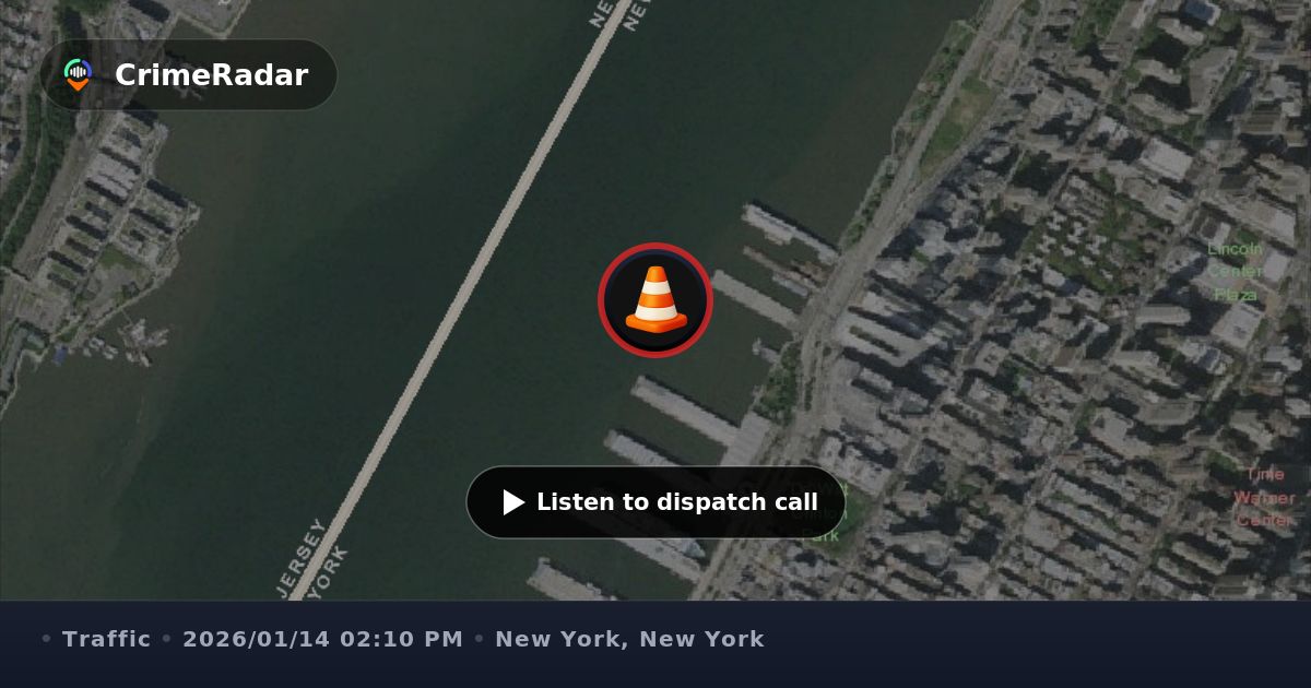 Bus and parked car collide on 52nd Street, New York NY | CrimeRadar