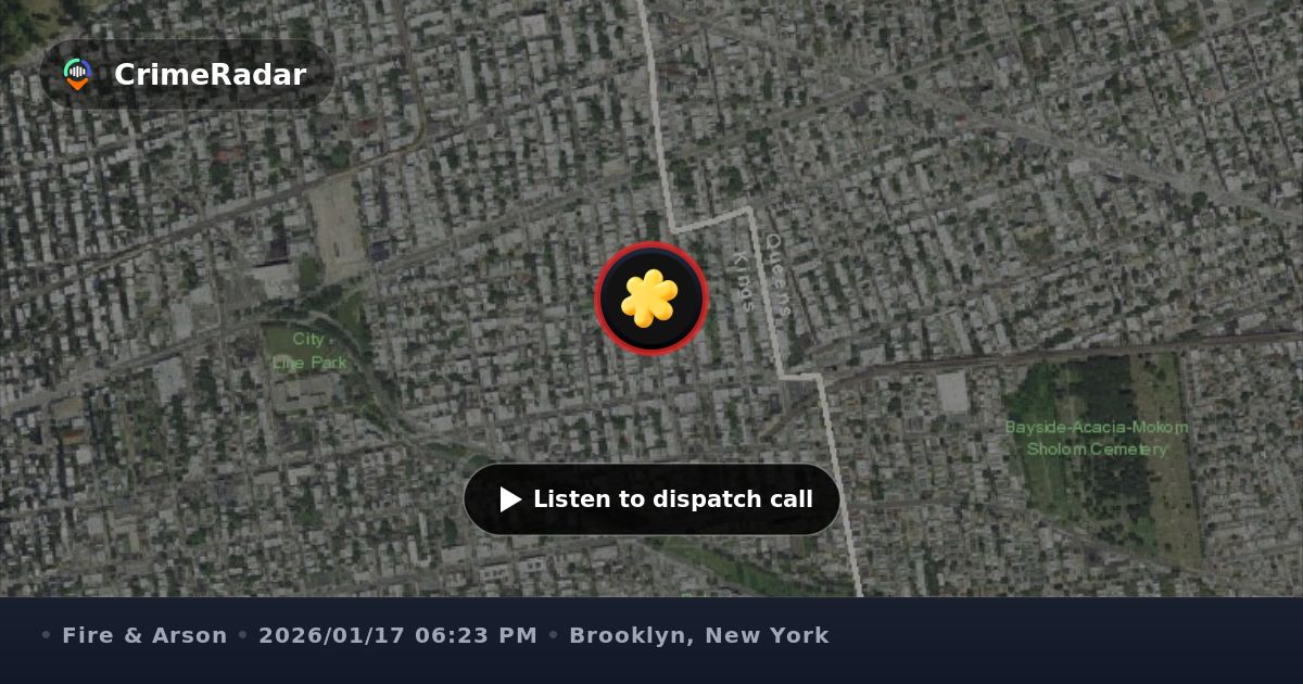 Possible fire alarm near Sutter Avenue, Brooklyn NY | CrimeRadar