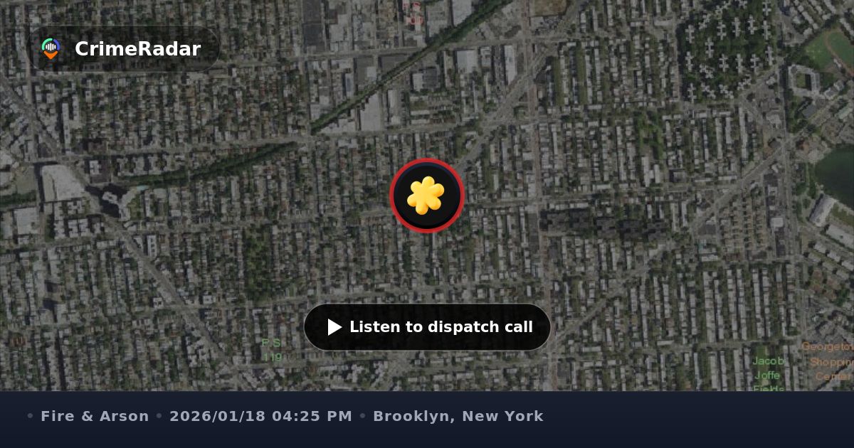 Transformer explosion near Kings Highway, Brooklyn NY | CrimeRadar