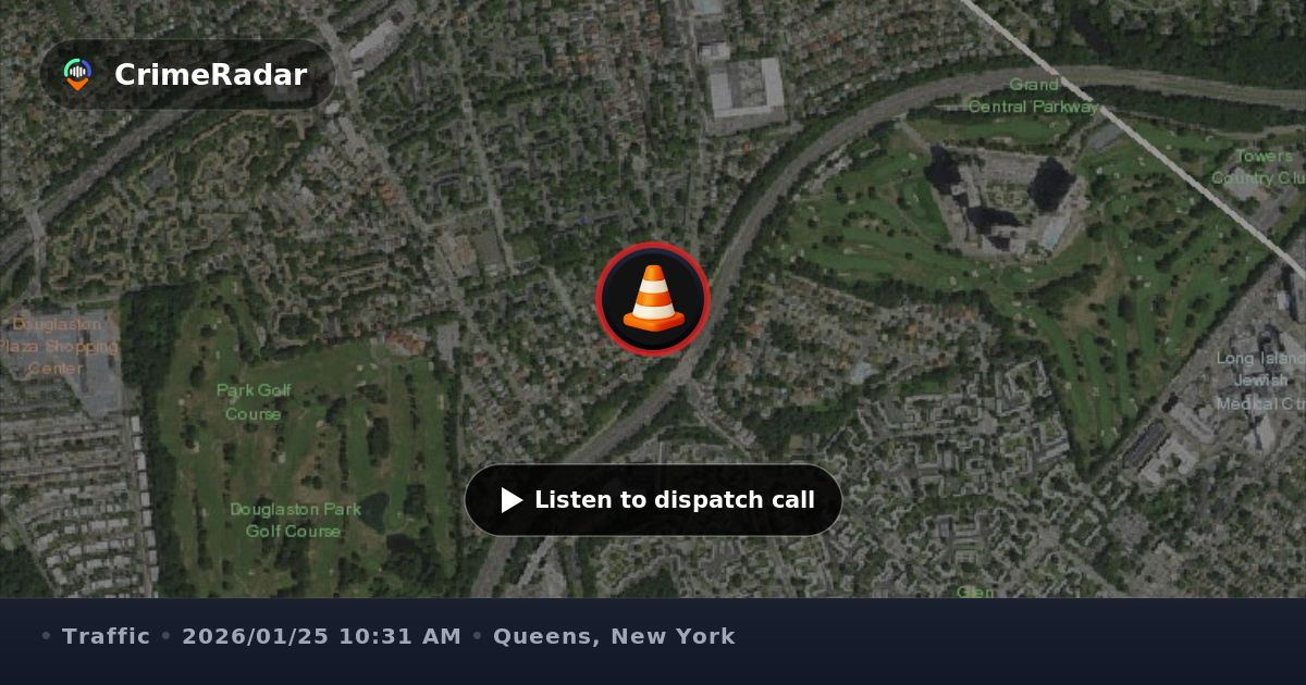 Vehicle disabled on Grand Central Parkway, Queens NY | CrimeRadar