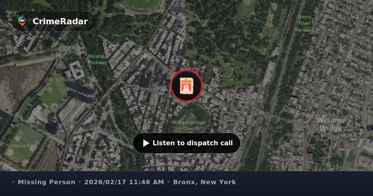 Search for missing 15-year-old boy in Bronx, Bronx NY | CrimeRadar