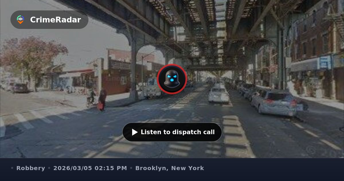 Unconfirmed robbery at gunpoint in Brooklyn, Brooklyn NY | CrimeRadar