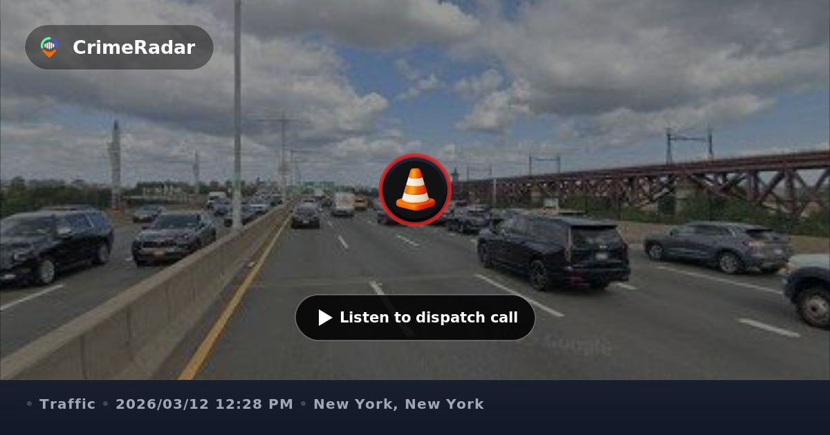 Traffic stop on RFK Bridge after license plate alert, New York NY ...