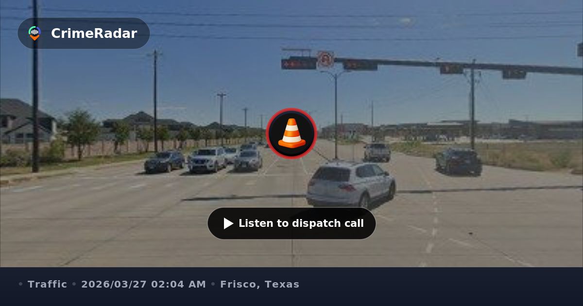 Minor crash at Eldorado and Coit in Frisco, Frisco TX | CrimeRadar