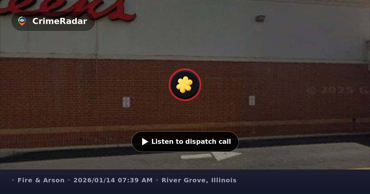 Possible building fire prompts evacuation near Belmont Ave, River Grove ...