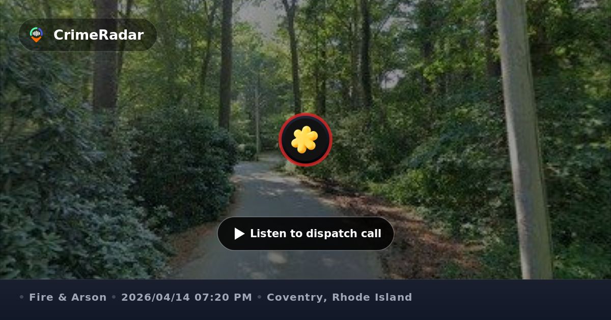 House fire with downed power line on Lakehurst Drive, Coventry RI ...