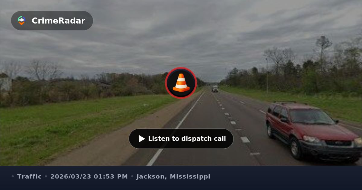 Truck losing debris on Highway 49 near exit 47A, Jackson MS | CrimeRadar