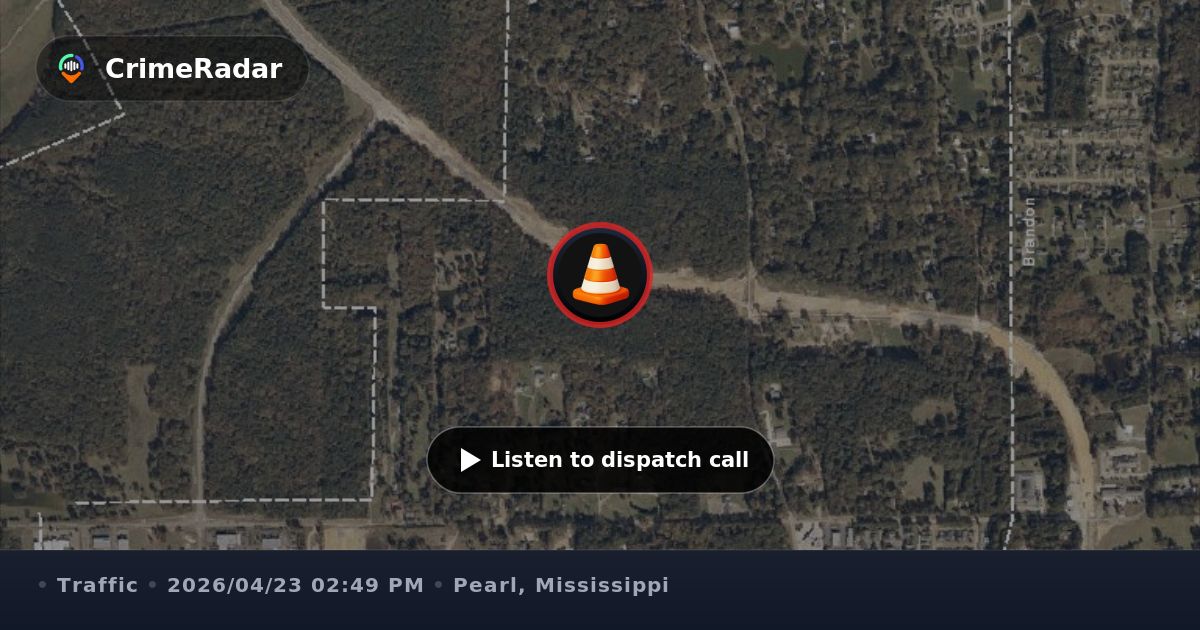 Two-car crash at East Metro Parkway and El Dorado, Pearl MS | CrimeRadar