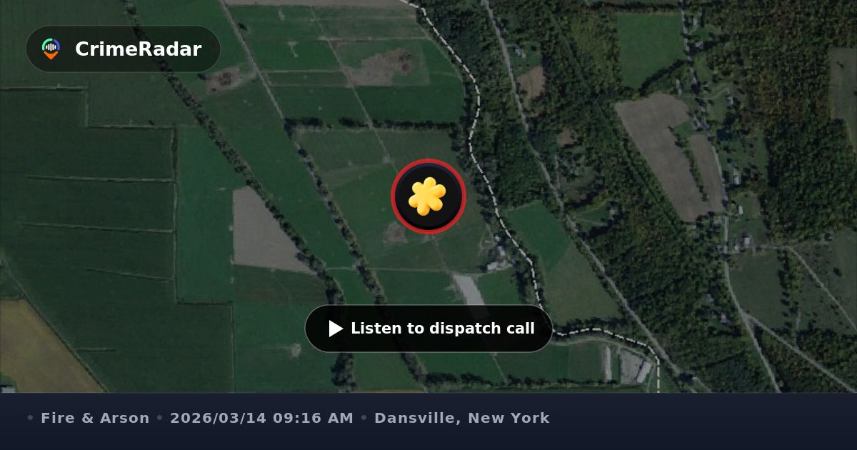 Tanker requested for house fire on Everman Road, Dansville NY | CrimeRadar