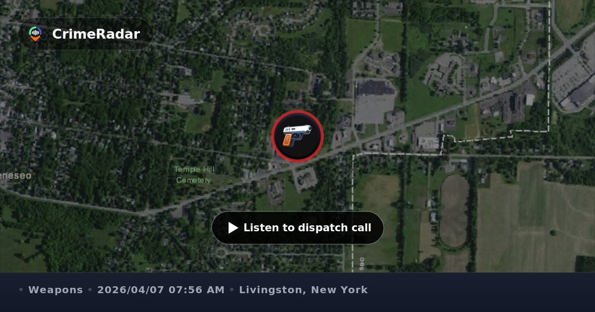 Officers investigating possible BB gun incident, Livingston County NY ...
