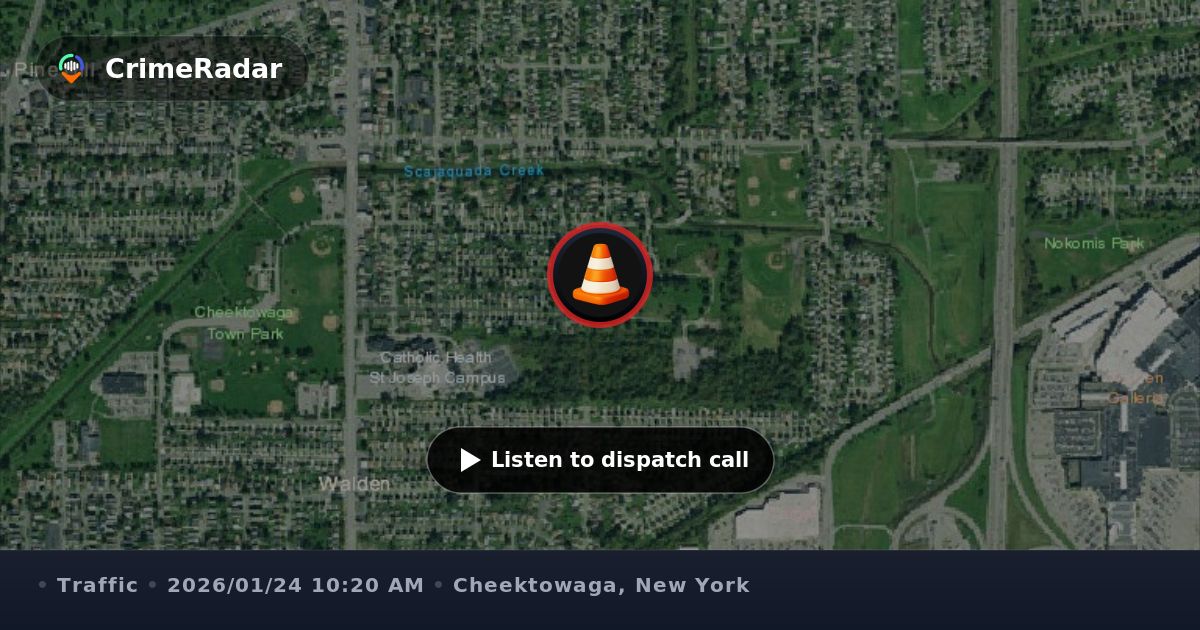 Deputies check on erratic box truck near hospital, Cheektowaga NY ...