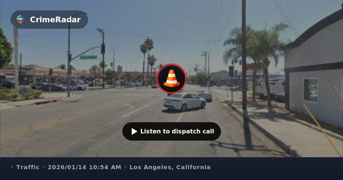 Pedestrian struck by vehicle near Bel Air and Truman, Los Angeles CA ...