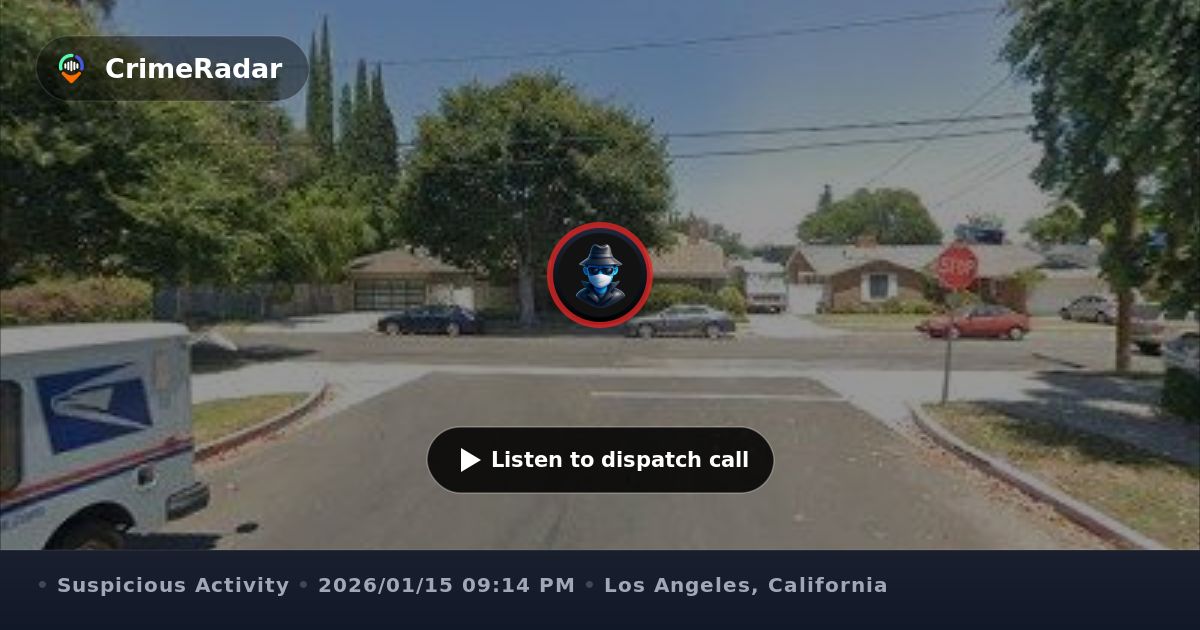 Deputies respond to possible suspicious person near Aqueduct Ave, Los ...