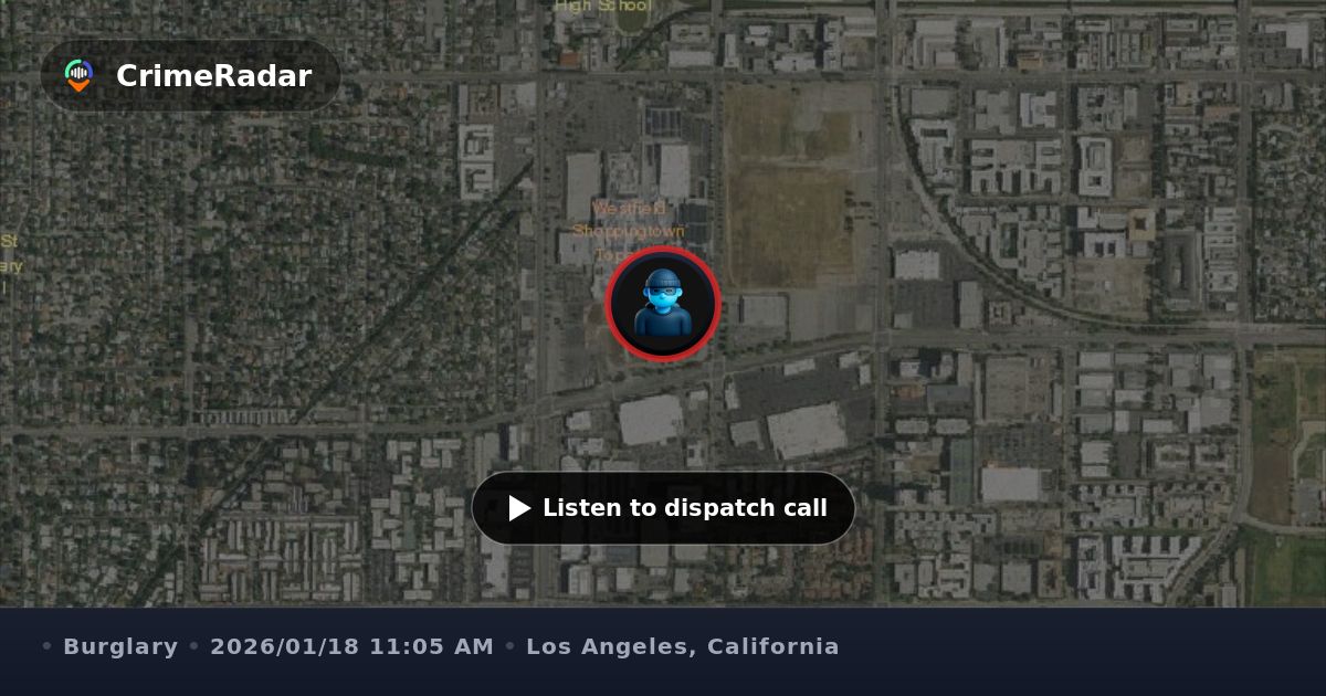 Trespass suspects monitored at Promenade Mall, Los Angeles CA | CrimeRadar