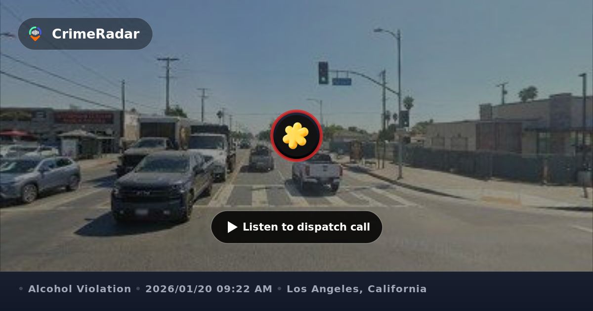 Possible DUI traffic incident near Glenoaks Blvd, Los Angeles CA ...