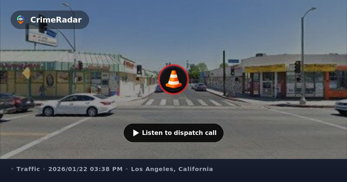 Deputies respond to traffic hazard near Van Nuys Blvd, Los Angeles CA ...