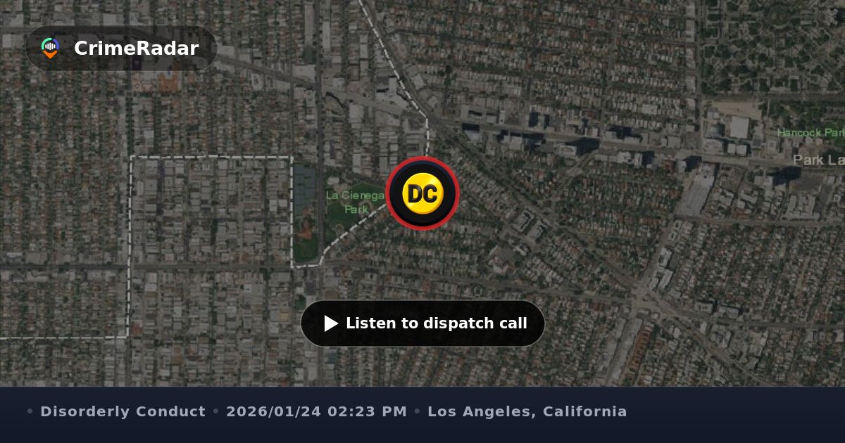 Apparent disturbance inside post office on South Alfred, Los Angeles CA ...