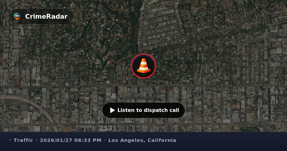 Scooter pursuit near Sunset Boulevard, Los Angeles CA | CrimeRadar