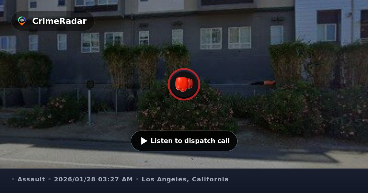 Possible large fight at parking structure on Center Dr, Los Angeles CA ...