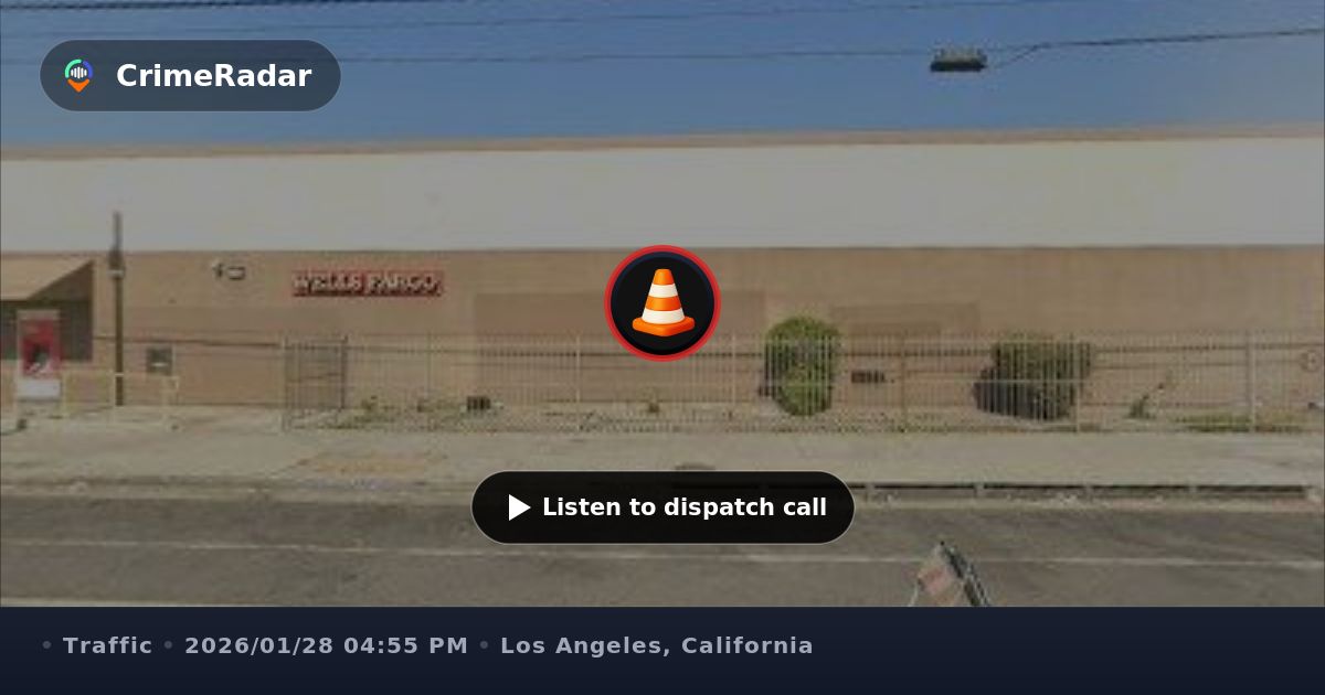 Emergency units respond to crash on Van Nuys Blvd, Los Angeles CA ...