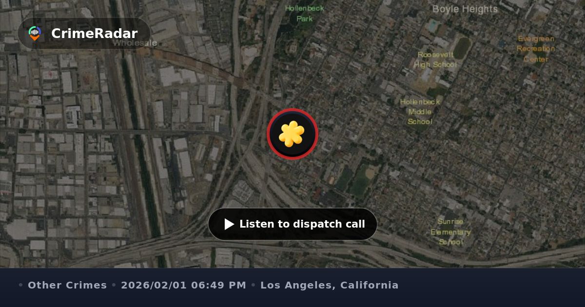 Apparent illegal dumping under freeway overpass, Los Angeles CA ...