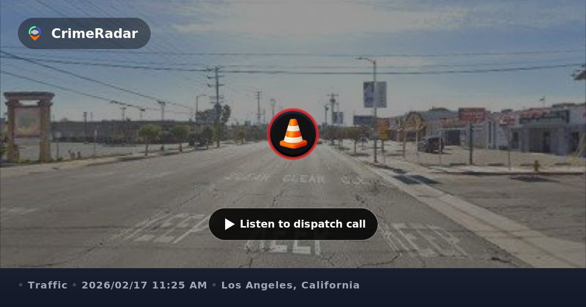 Traffic collision with light pole at Tampa and Eagle, Los Angeles CA ...