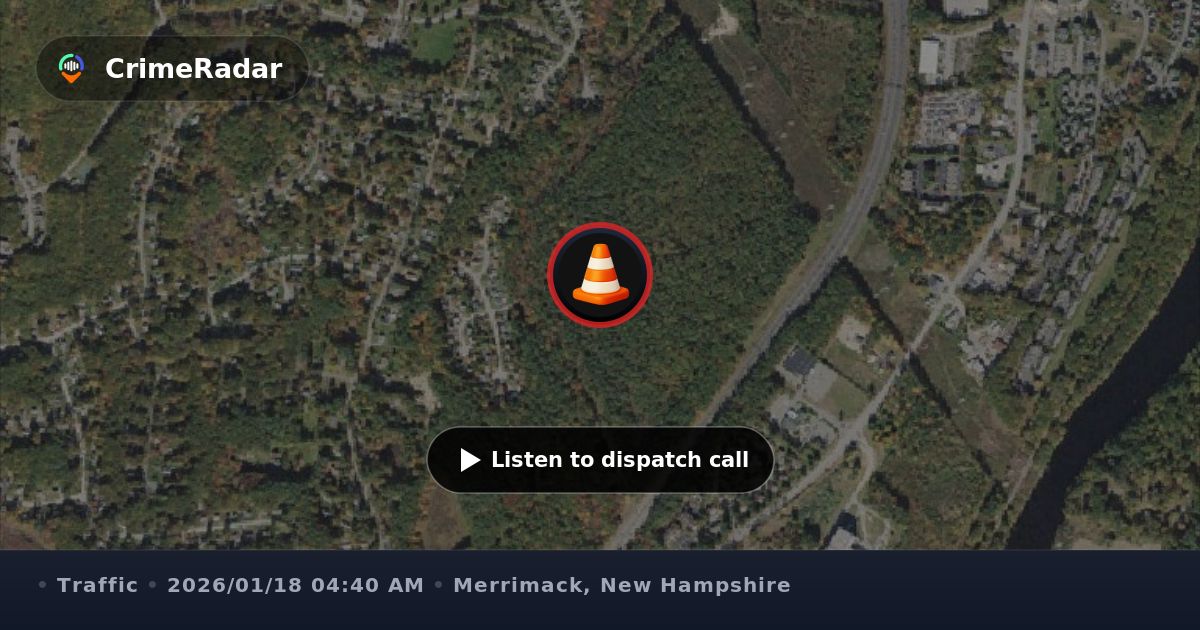 Utility pole damaged near Back River Rd, Merrimack NH | CrimeRadar
